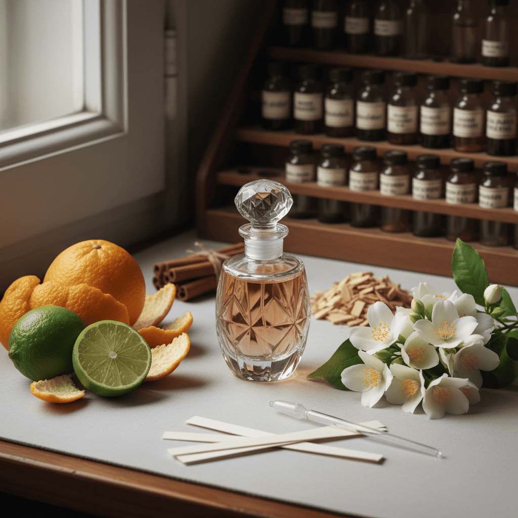 La Composition du Parfum : Matières premières et notes