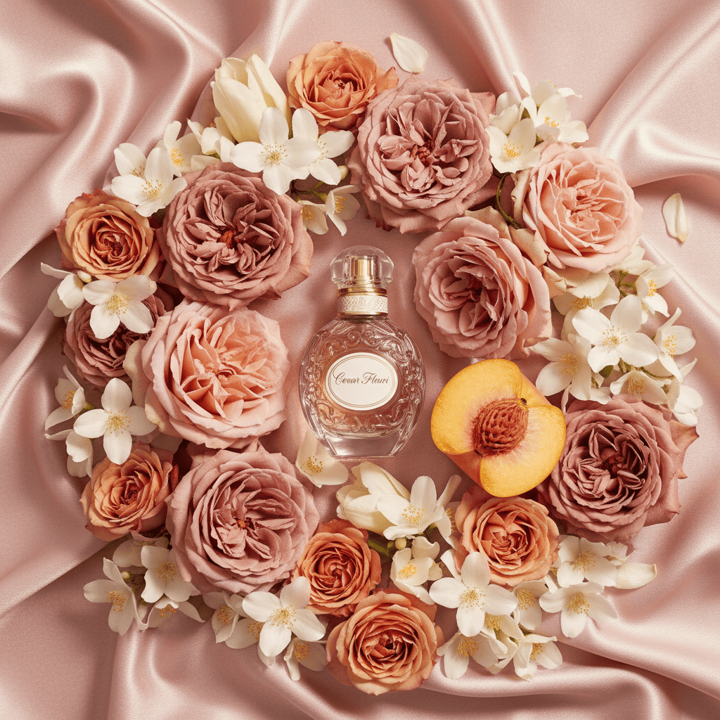 Heart Notes: The Curves & Floral Signature of the Perfume